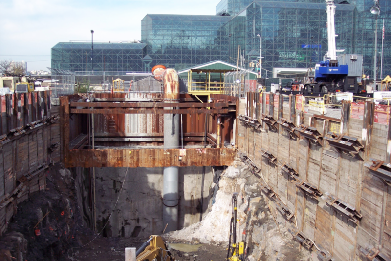 Cutting 100 feet into Manhattan Bedrock – GEO